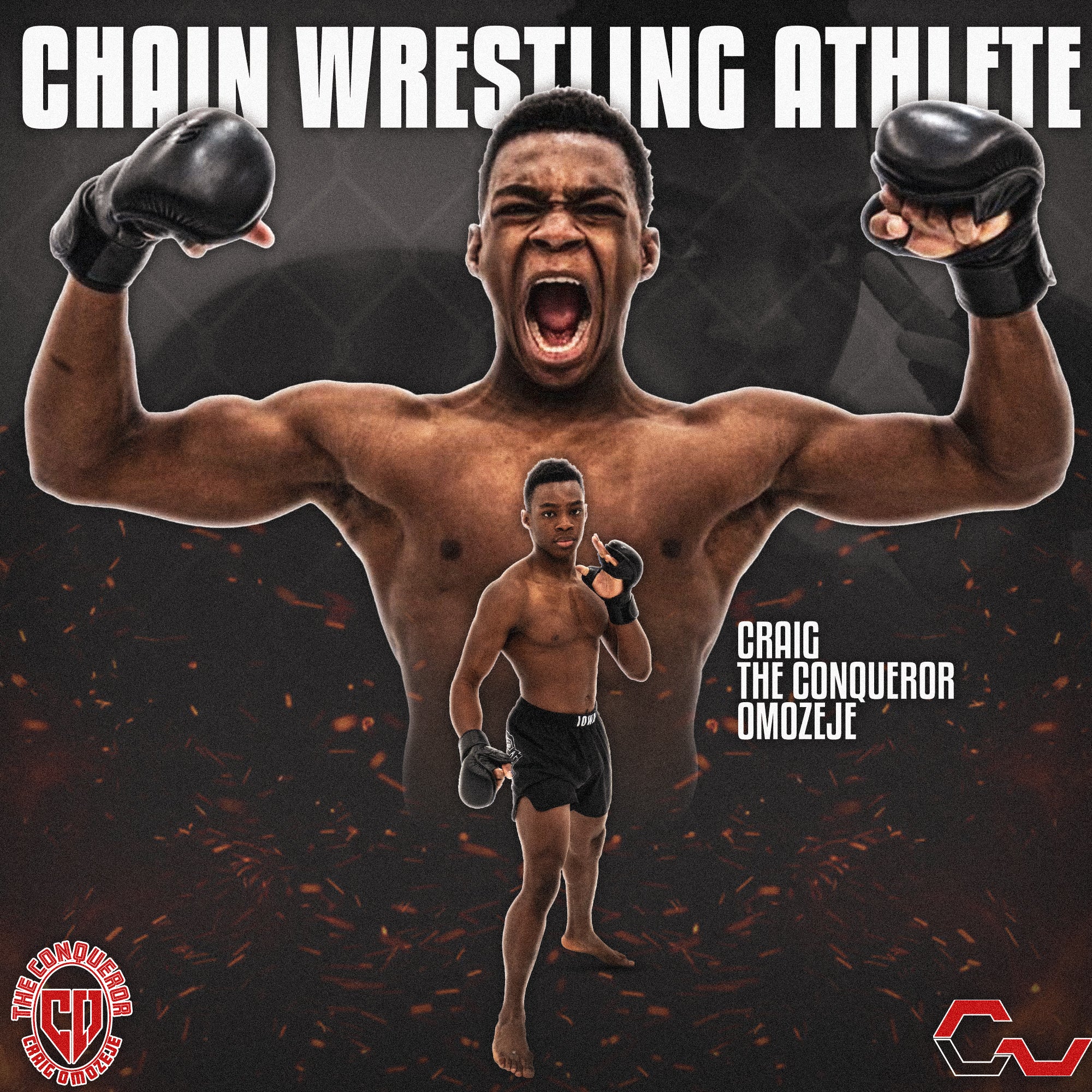Craig "The Conqueror" Omozeje Collection | Chain Wrestling