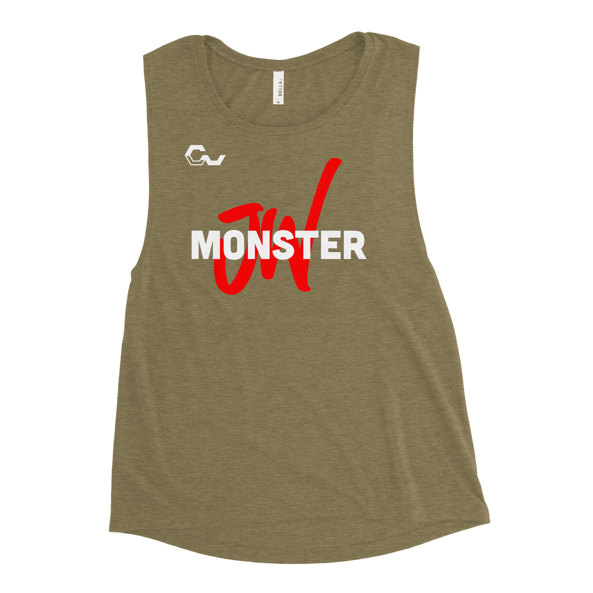 Jillian Worthen Ladies’ Muscle Tank – Chain Wrestling