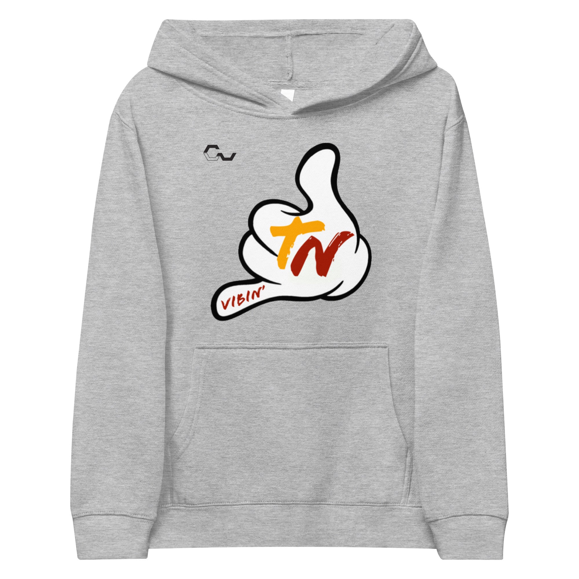 Tate Naaktgeboren Kids Fleece Hoodie | Chain Wrestling