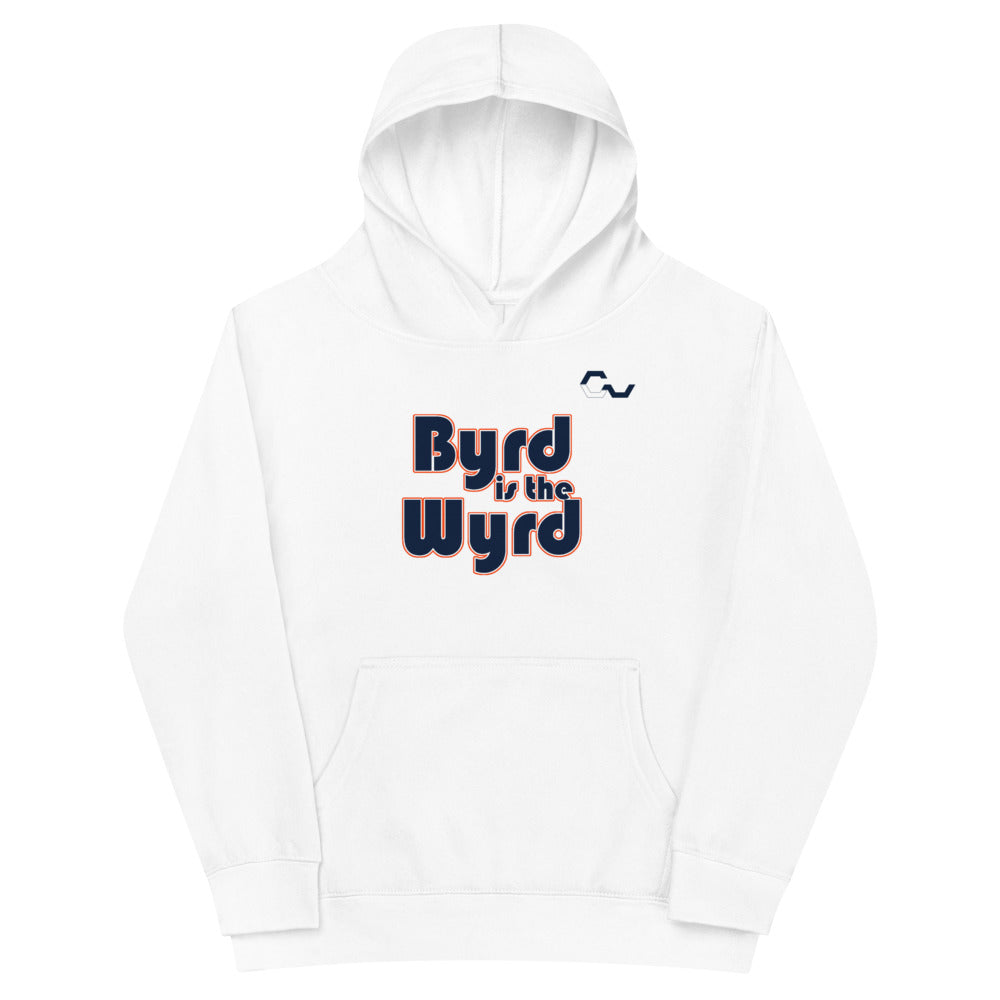 Byrd is the Wyrd Kids Fleece Hoodie | Chain Wrestling